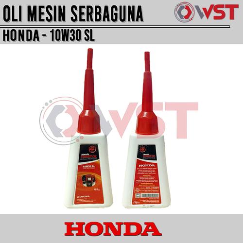 Jual Oli Mesin Serbaguna Honda 10W 30SL 4tak / Oli Mesin potong Rumput ...