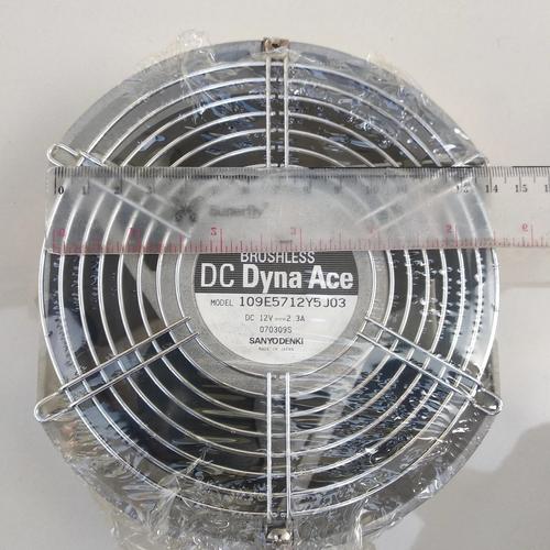 Jual kipas fan panel oval ukuran 15 x 17 cm DC 12 V orisinil sanyo ...