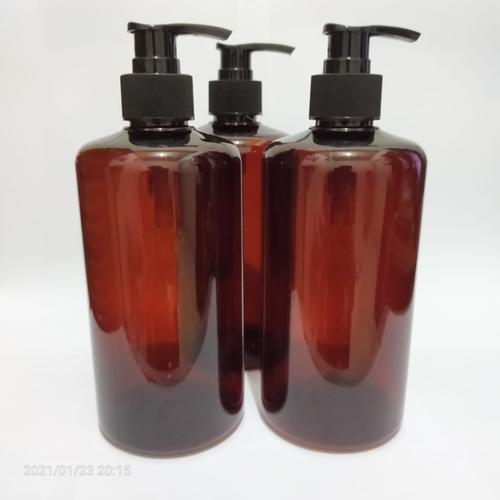 Jual Botol pump amber plastik tebal 500ml - pump putih - Jakarta Pusat ...