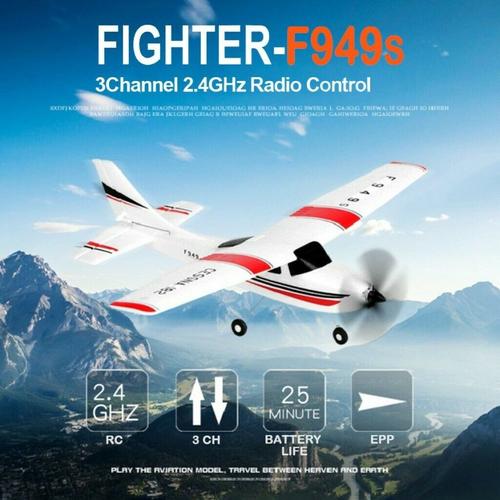 Jual RC WL F949 F949-S 2.4G RC Fixed Wing Plane/Electric flying ...