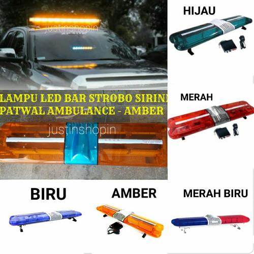 Jual LAMPU SIRINE EMERGENCY LED STROBO POLISI AMBULANCE SATPOL WITH ...