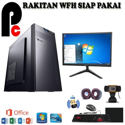 Jual PC KOMPUTER OFFICE / ONLINE CLASS / KANTORAN / OFFICE SIAP PAKAI ...