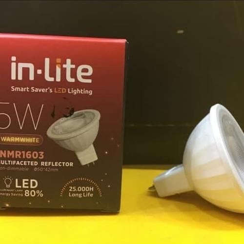 Jual lampu halogen led tusuk mr 16 mr 16 5w 5 watt 220v inlite in lite ...