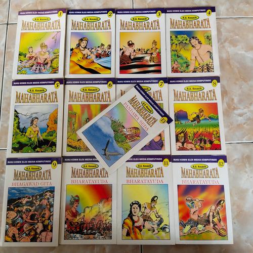 Jual Komik Wayang Mahabharata (set Lengkap), karya RA Kosasih - Kota ...