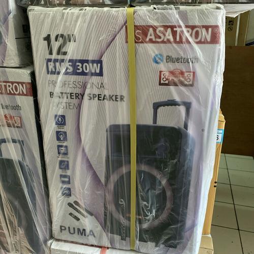 Jual WIRELESS ASATRON PUMA 12 INCH / SPEAKER PORTABLE BLUETOOTH ASATRON ...