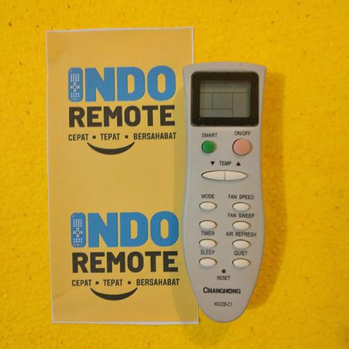 Jual REMOTE AC CHANGHONG KK22B-C1 ORIGINAL - Jakarta Barat - IndoRemote ...