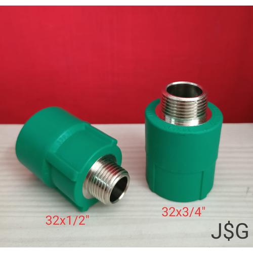 Jual Male Thread Joint 1 / SOKET Drat Luar / Socket - PPR LESSO - 20 mm ...