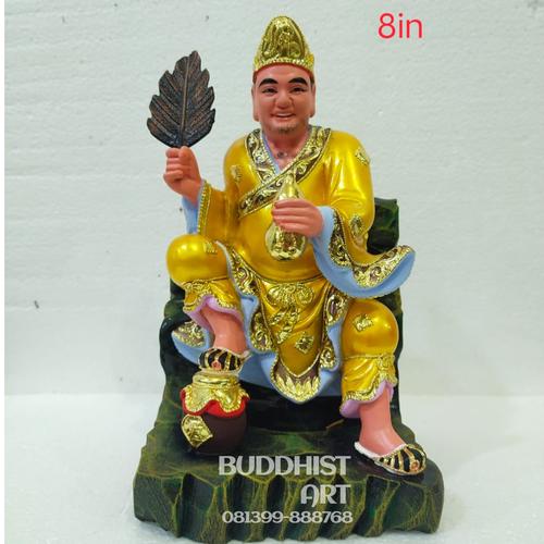 Jual Patung Dewa Cikung chikung chi kung dewa pengemis kayu 8 inch ...