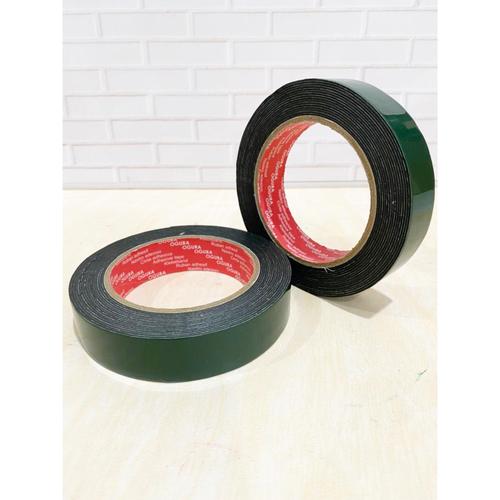 Jual Double Tape / Dobel Tip 1 Inch PE Foam Hijau - Solasi Busa ...