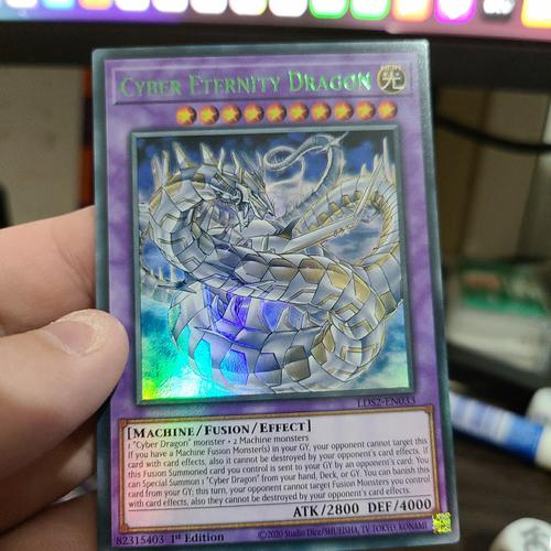 Jual Yugioh cyber eternity dragon ultra green - Kota Tangerang Selatan ...