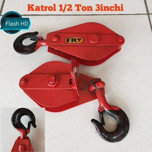 Jual Kerekan Katrol Bangunan 3 inchi ( 500kilo) - Jakarta Utara - Flash ...