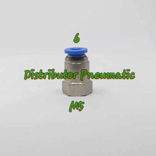 Jual MPCF 06-M5 Fitting Selang Od 6mm x Drat dalam Female M5 - Jakarta ...
