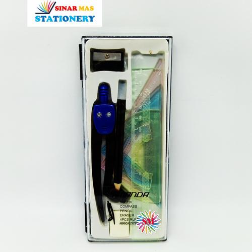 Jual Jangka Compas Set 716 Amanda | Jangka Kompas Sekolah - Kota Bekasi ...