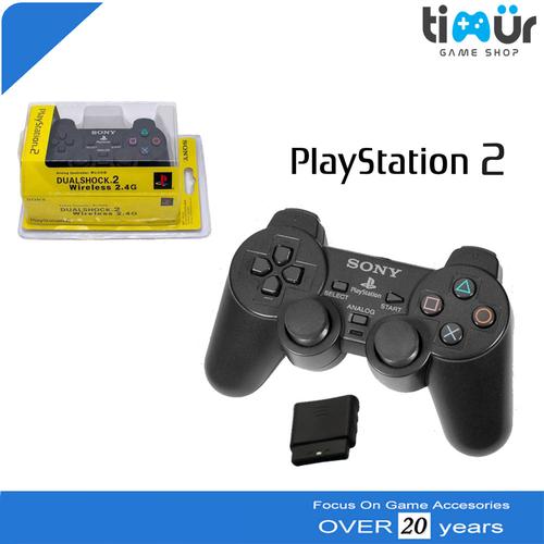 Promo Stik Stick PS2 Wireless Ori Original Pabrik Warna Hitam - Kota ...