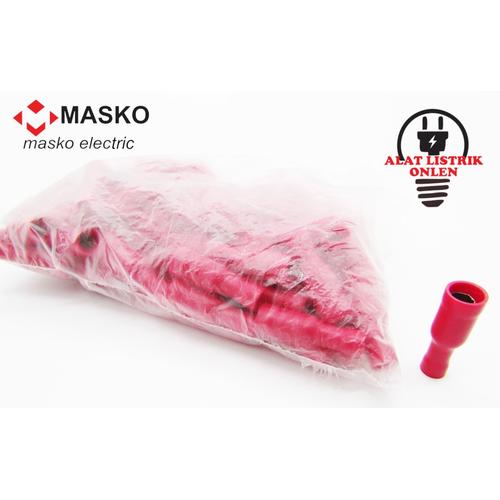 Jual SKUN KABEL INSULATED FEMALE BULLET PELURU FRD - BIRU MERAH KUNING ...