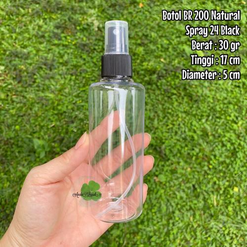 Jual Botol SPRAYER 200 ml Transparan Bening spray botol plastik 200 ml ...