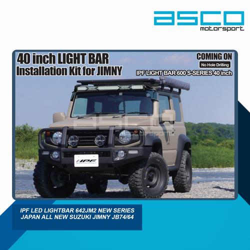 Jual IPF LED LightBar 642JM2 New Series Japan All New Suzuki Jimny JB74 ...