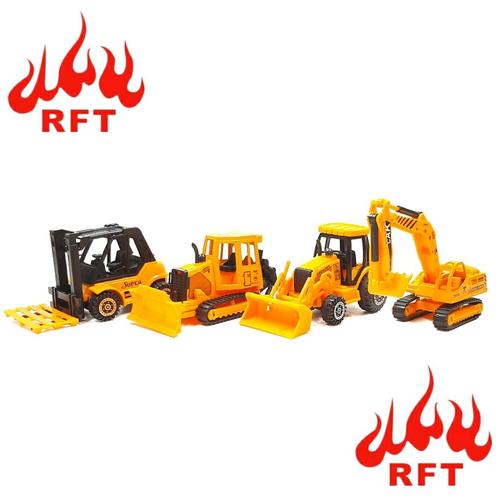 Promo POWER CONSTRUCTION CAR SET 4 IN 1 DIECAST METAL KONSTRUKSI F4 ...