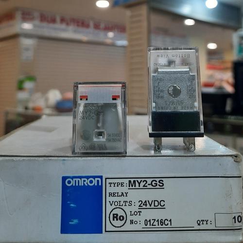 Jual Relay Omron MY2-GS 24VDC / riley omron my2-gs 24vdc - Jakarta ...