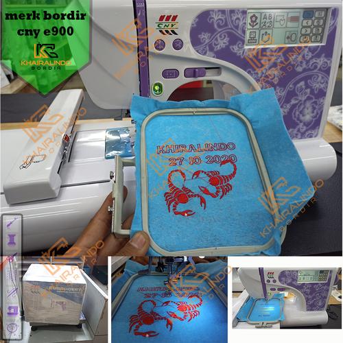 Jual MESIN BORDIR KOMPUTER / CNY E900 PORTABLE / KHAIRALINDO - Kab. Garut - KHAIRALINDO BORDIR ...