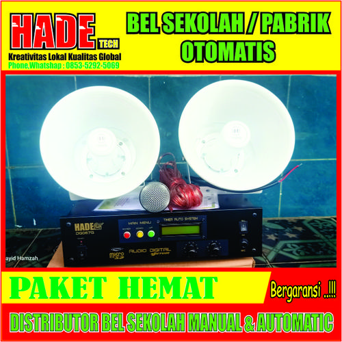 Jual BEL SEKOLAH / PABRIK OTOMATIS MINI HORN - Kab. Garut - Cv. Hade ...
