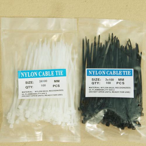 Jual Kabel Tis 10 cm X 2.5mm Cable Ties Hitam isi 100pcs - 2.5x100mm - Jakarta Barat - hello ...