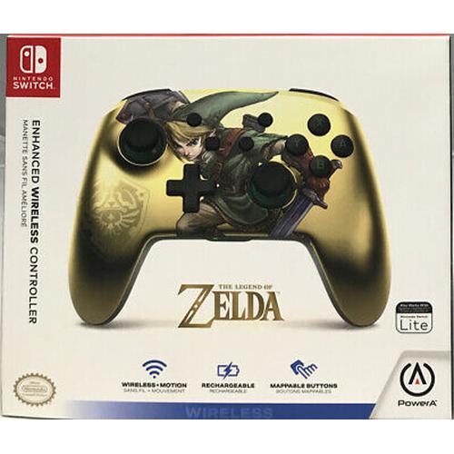 Promo PowerA Enhanced Wireless Controller Nintendo Switch - Gold Link ...