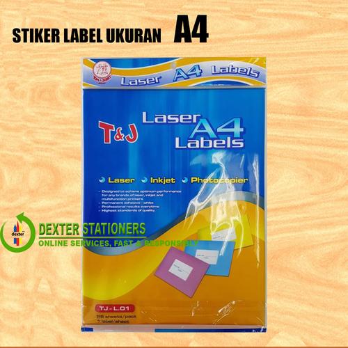 Jual KERTAS STIKER A4 TOM&JERRY/ KERTAS STIKER LABEL A4 - Jakarta Barat ...