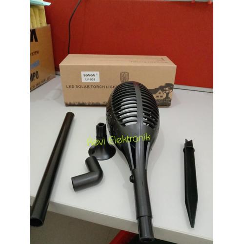 Jual Lampu Tiang Obor + Solar Cell Lovov LV 003 Torch - Kota Surabaya ...