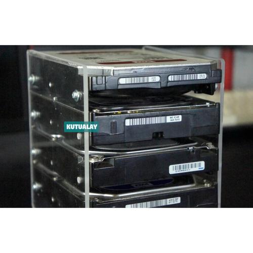 Jual Custom Rak HDD 4 Susun Tray Akrilik Hardisk 3.5 Inch Bay Tempat ...