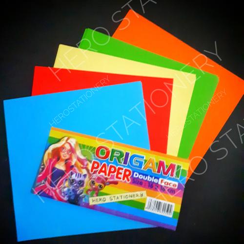 Jual Kertas lipat origami double face 2 sisi warna 20 lembar - Jakarta ...