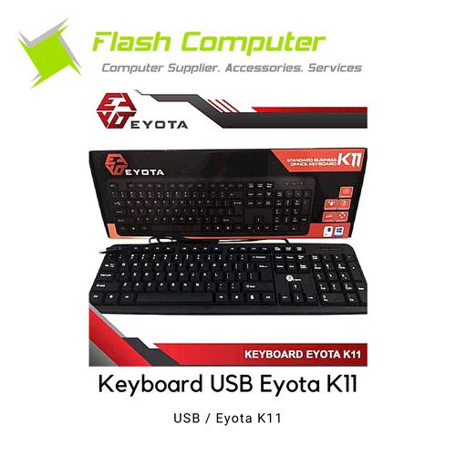 Jual Keyboard USB Standar Eyota K11 - Kota Padang - FlashCompPadang ...