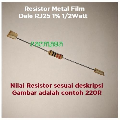Jual 330R 330 Ohm 1/2W 1% Resistor Dale RJ25 AudiogradeFree Oxygen ...
