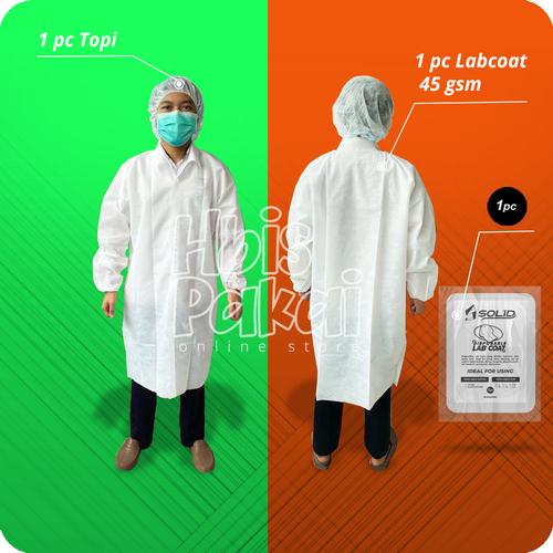 Jual Apd Gown Seragam Medis Model Jaslab - Solid - Rp 12.000 - Kab ...