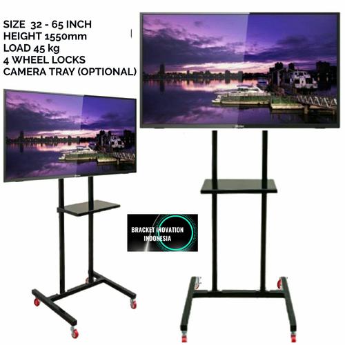 Jual BRAKET BRACKET BREKET STANDING TV 32 40 43 49 50 55 60 65 INCH ...