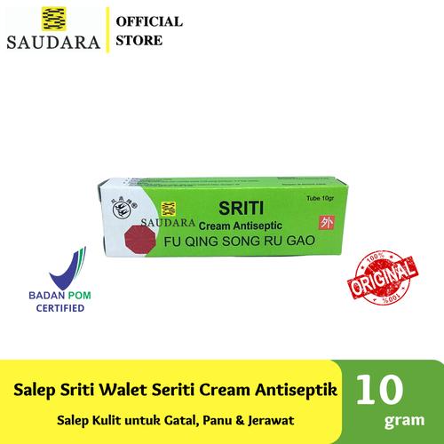 Jual SALEP SRITI WALET SERITI CREAM ANTISEPTIC SALEP GATAL PANU JERAWAT ...