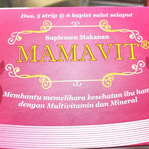 Jual Mamavit Vitamin Multivitamin Ibu Hamil Ibu Menyusui Strip@6kaplet ...