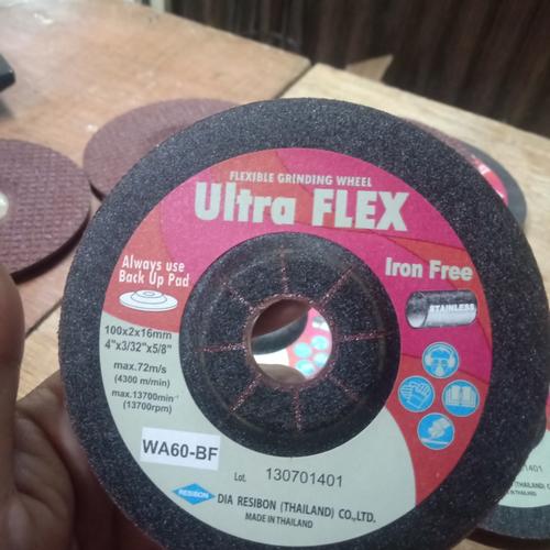 Jual Batu gerinda potong & slep flexible ultra flex 4"inch wa 60 - Kota ...