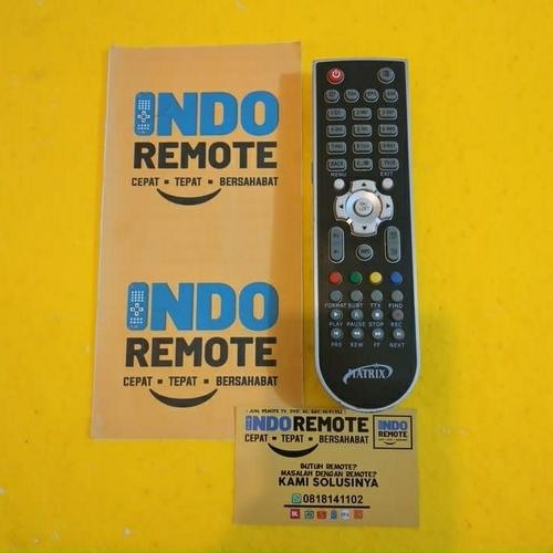 Jual REMOTE TV PARABOLA MATRIX ORIGINAL - Jakarta Barat - IndoRemote ...