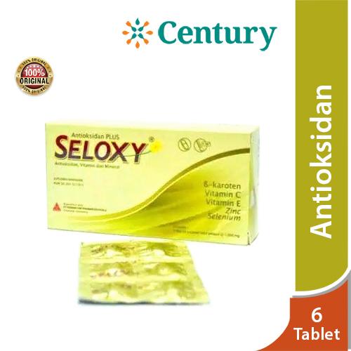 Promo Seloxy Strip isi 6 Tablet/Vitamin dan Mineral/Vitamin C A E/Zinc ...