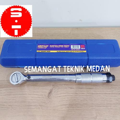 Jual KUNCI TORSI MEKANIKAL MOMEN MOMENT TORQUE WRENCH 1/2" AMERICAN ...