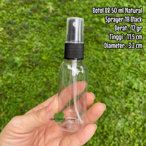 Jual Botol SPRAYER 50 ml Transparan Bening spray botol plastik 50 ml ...