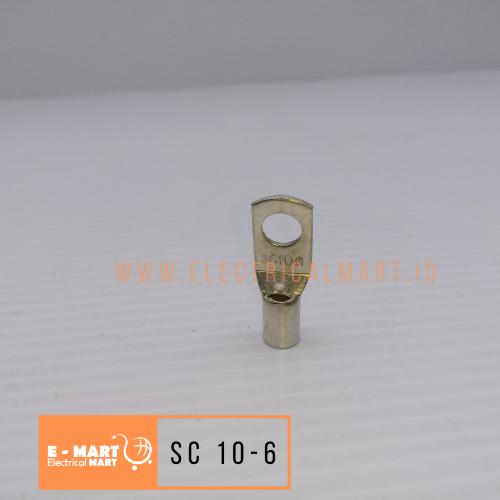 Jual SKUN KABEL TEMBAGA SC 10 - 6 / Skun CU 10mm M6 - Kota Surabaya - Electricalmart ID | Tokopedia