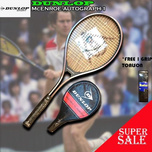 Jual Raket Tenis Tennis Dunlop McEnroe Autograph Mid-Size ORIGINAL ...