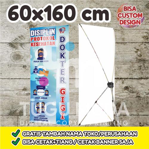 Jual Cetak Y-Banner Outdoor|Standing Banner 60x160cm - PROKES DOKTER ...