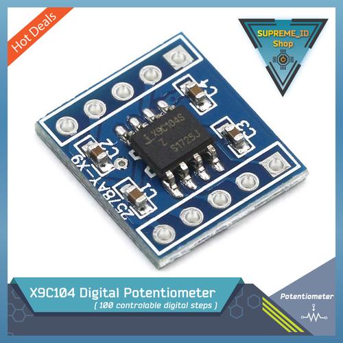 Jual X9C104 100-steps Digital Potentiometer Module - Jakarta Utara ...