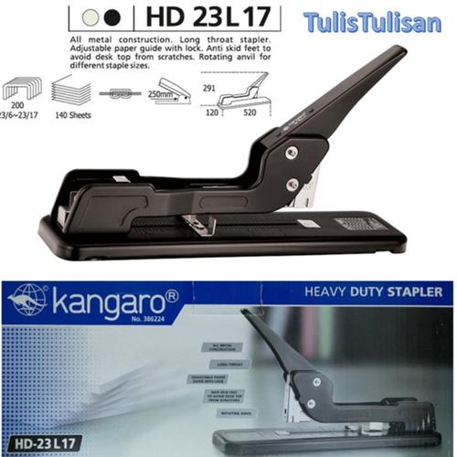Jual Stapler Necis Hekter Jilid Besar Kangaro HD 23 L 17 - Kota ...