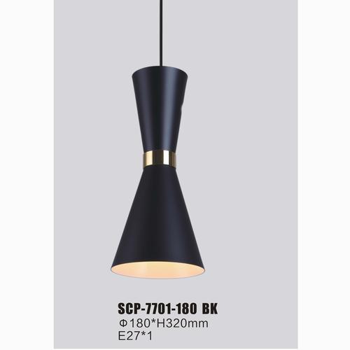 Jual LAMPU GANTUNG HIAS APLOMB BENTUK TEROMPET SCP 7701 180 - Hitam ...