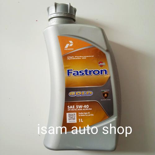 Jual fastron gold 5w 40 fully synthetic kemasan 1 liter - Kota ...
