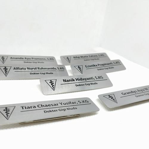 Jual NAME TAG LOGAM STAINLESS CUSTOM ETSA MURAH - Kab. Bantul - Je ...